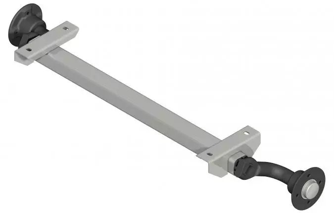 Akseli jarruton Knott750kg B1600C2050 mm Knott Akseli 4X100 jarru ...