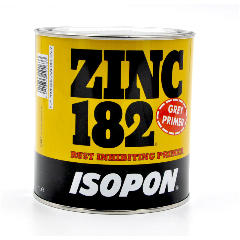 Ruosteenestomaali Zinc 182 1 L david's harmaa - Motormarket verkkokauppa