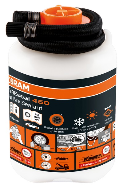 Paikka-aine Osram Kompressoriin 450 ml - Motormarket verkkokauppa