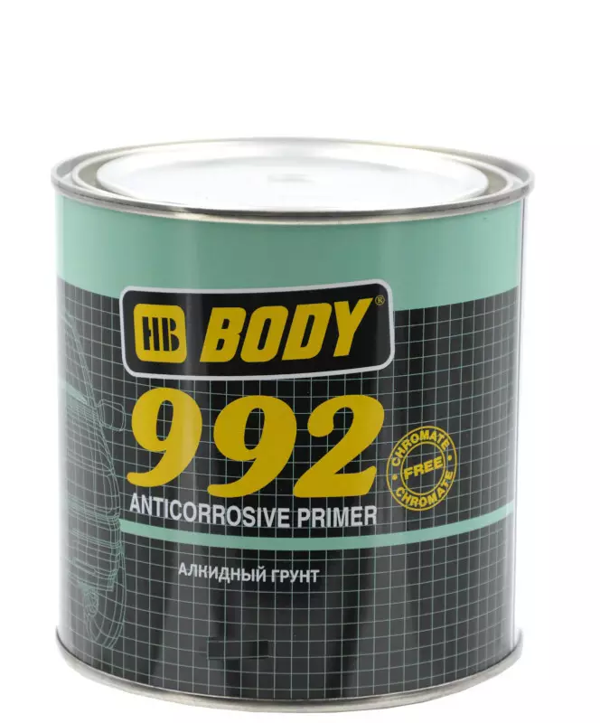 Body 992 1k ruosteenestomaali harmaa 1kg - Motormarket verkkokauppa