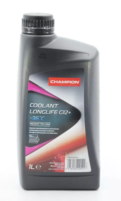 Champion Coolant -36°C Longlife G12+ 1L Jäähdytinneste - Motormarket verkkokauppa