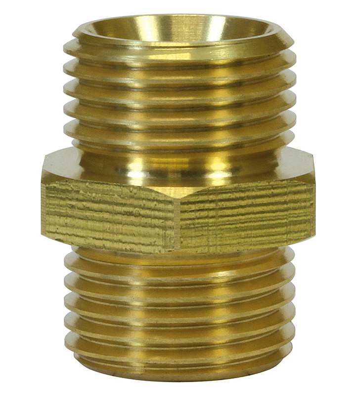 Clen kaksoisnippa 1/4" - 1/4" messinki - Motormarket verkkokauppa