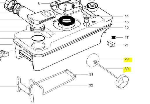 Thetford jätesäiliön pyöräpari C2/3/4/C200/C220 - Motormarket verkkokauppa