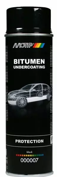 Alustamassa Spray Musta 500 ml Aerosoli Motip - Motormarket verkkokauppa