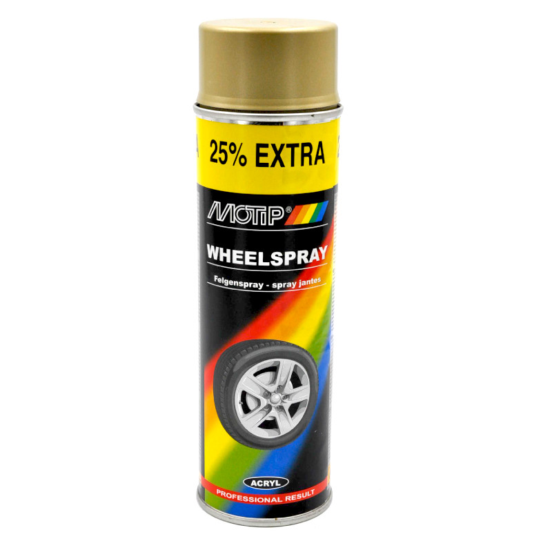 Vannemaali kulta spray 500 ml Motip - Motormarket verkkokauppa